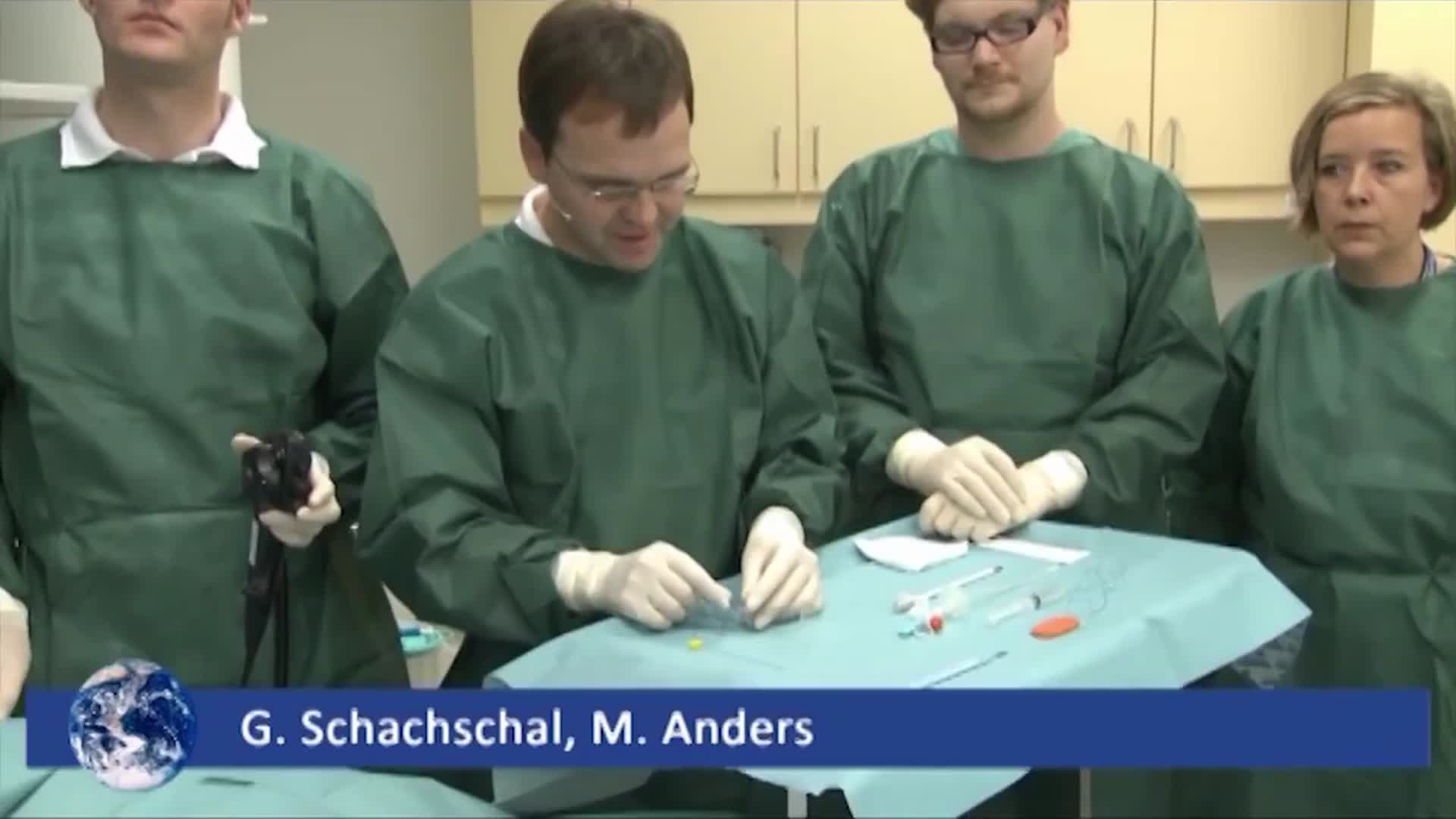 PEXACT Direktpunktions PEG nach Gastropexie - Magensonde - DocCheck