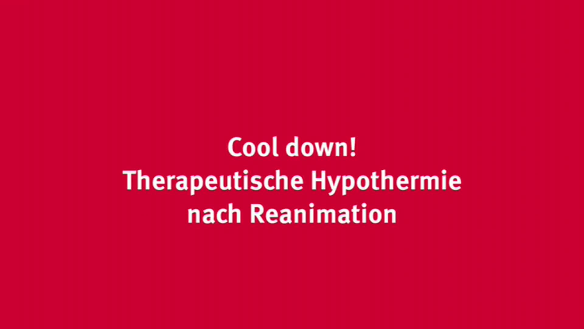 Cool down! Therapeutische Hypothermie nach Reanimation - DocCheck