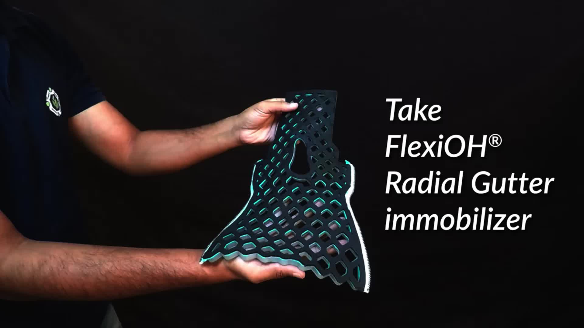 FlexiOH Immobilizer Orthese – Radial Gutter | Anwendung - DocCheck